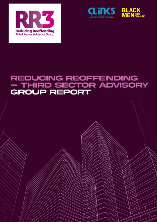 Reducing Reoffending Third Sector Advisory Group (RR3) report | Clinks